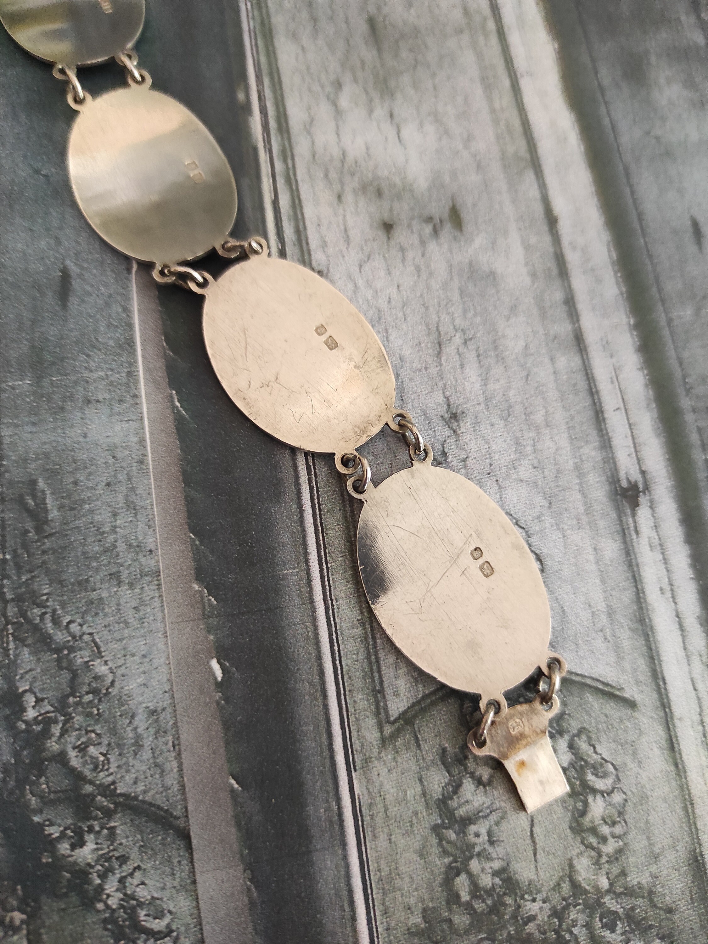 Vintage London Landmarks Silver Link Bracelet - Etsy