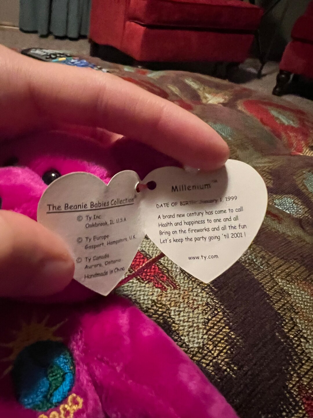 Millennium Beanie Baby - Etsy