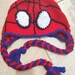 Crochet Spider Man Hat - Etsy
