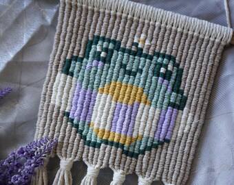 Macrame Frog Pattern - Etsy