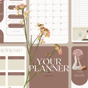 Printable Planner, Affirmation Planner, 7 Days Affirmations, Everyday ...