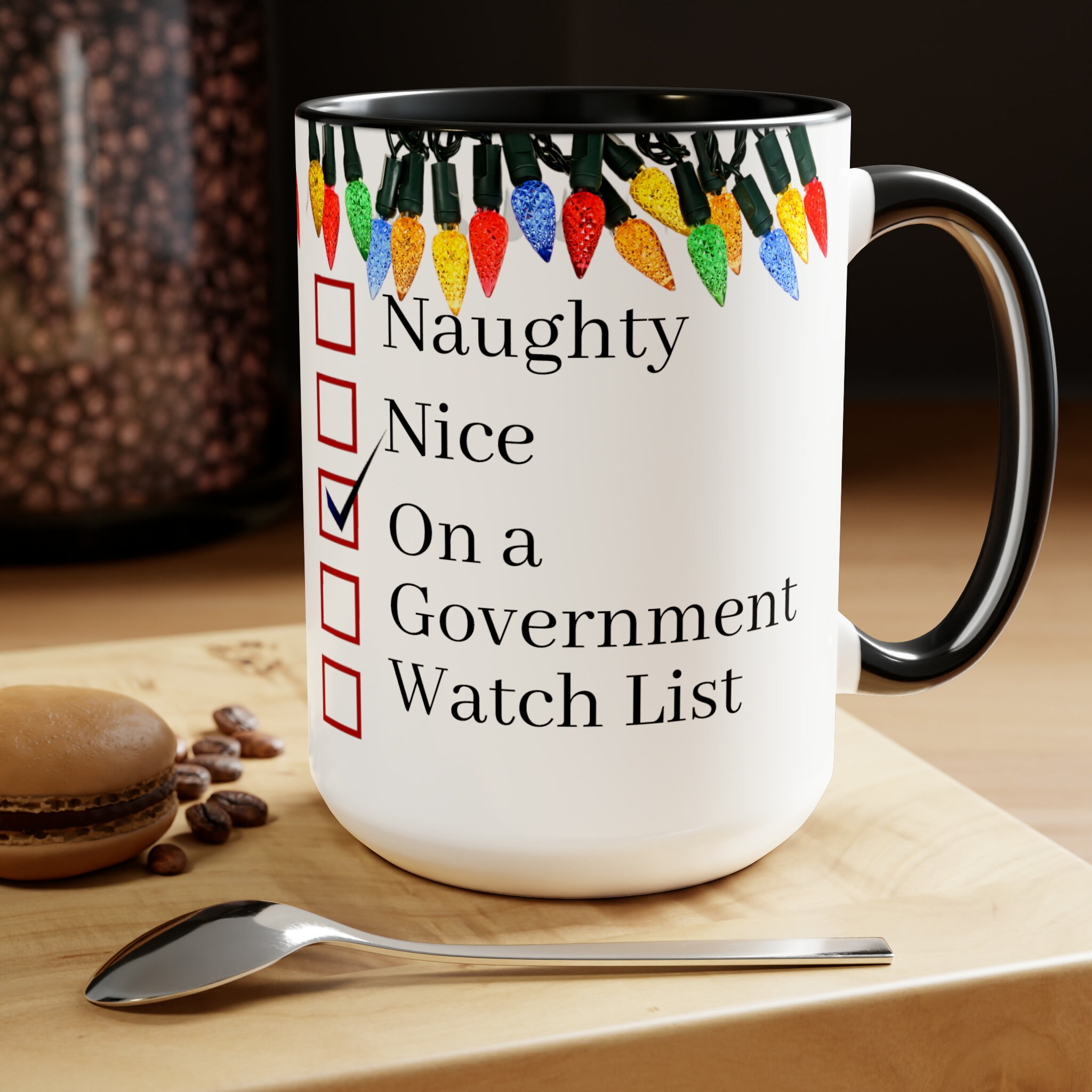15 Oz naughty Nice on a Government Watch List - Etsy