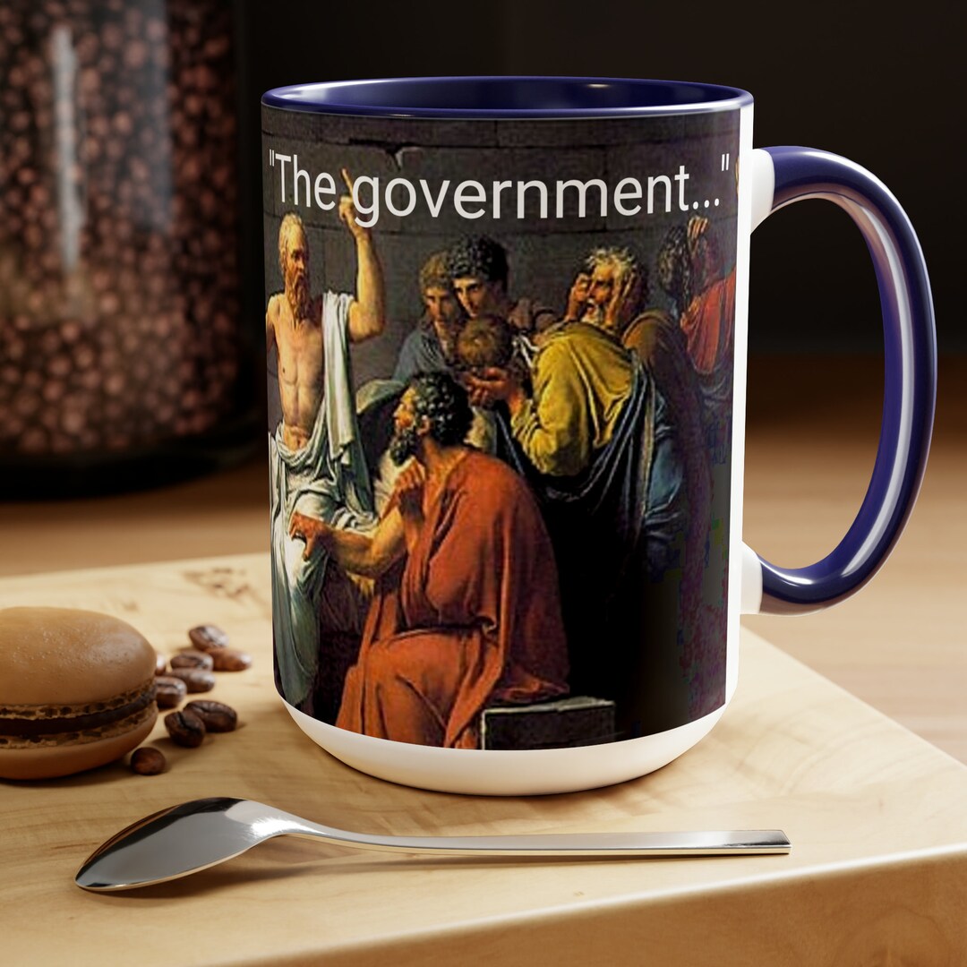 15 Oz the Government Two-tone Coffee Mugs - Etsy