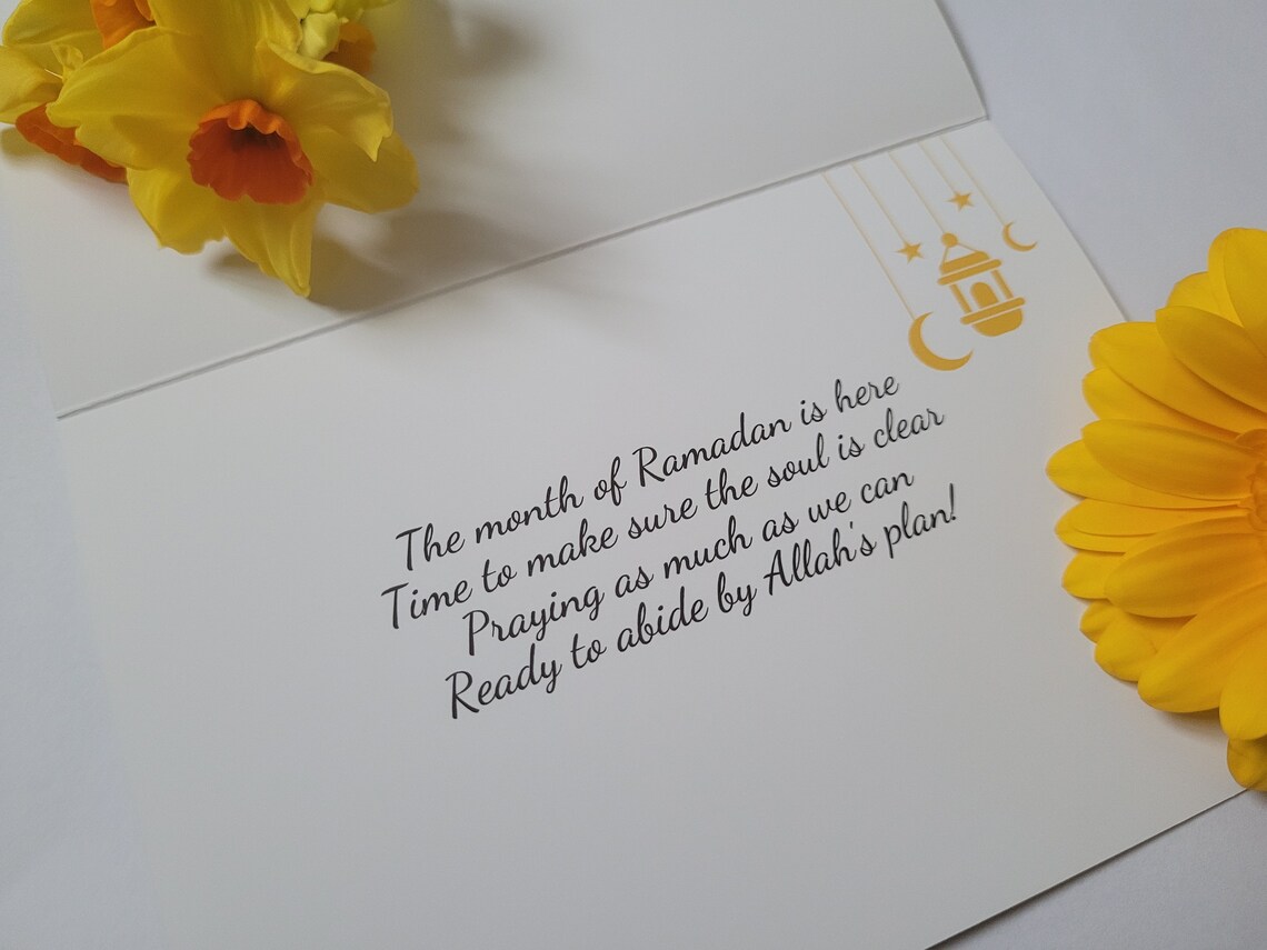 Ramadan Mubarak Card, Ramadan Kareem, Ramadan Mubarak, Ramadan, Fasting ...