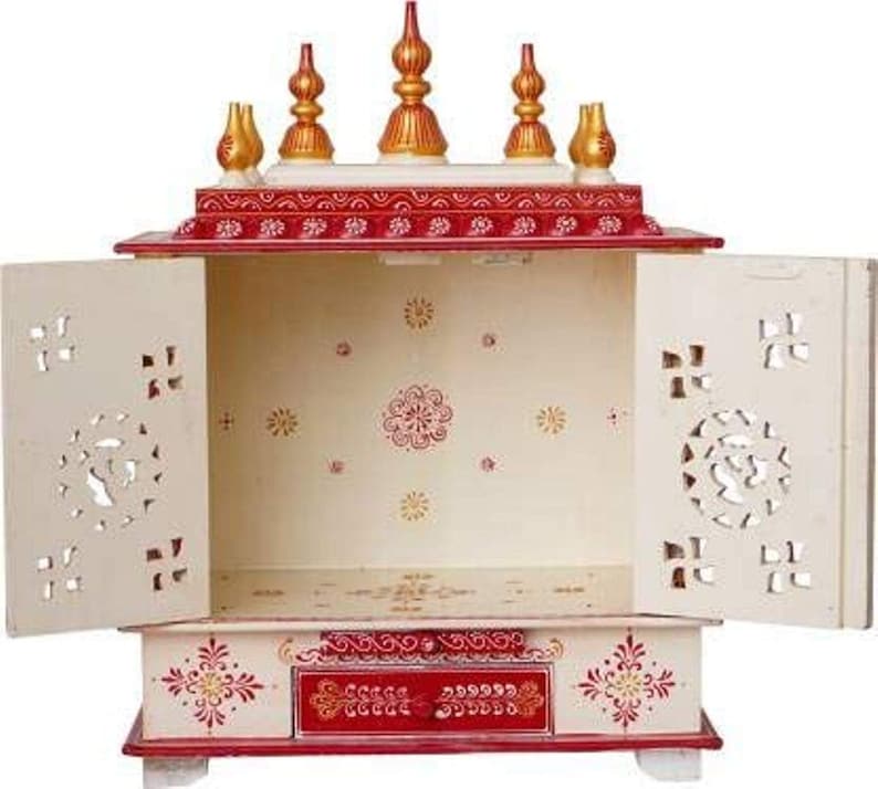 Handmade Art and Craft Wood Home Temple Wooden Temple/home Temple/pooja ...