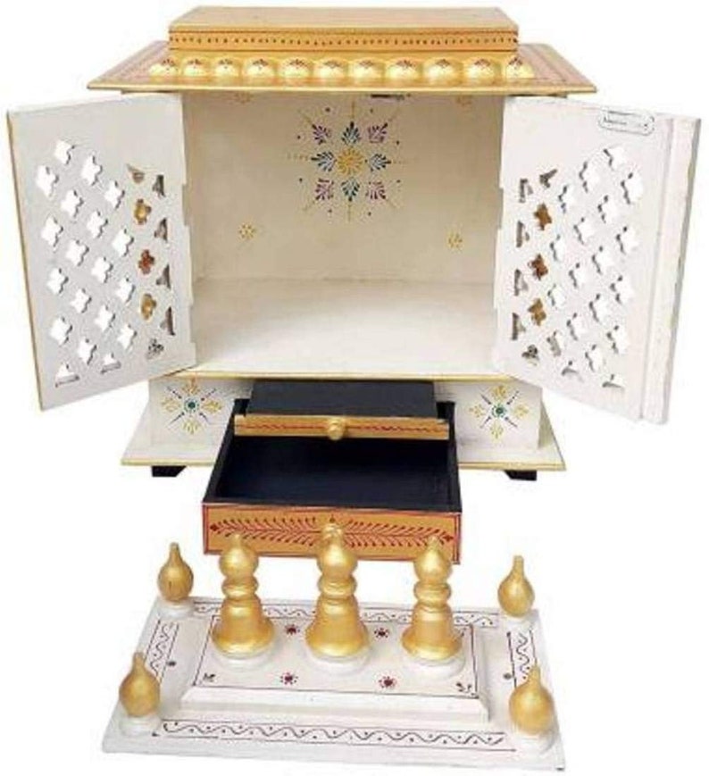 Handmade Art and Craft Wood Home Temple Wooden Temple/home Temple/pooja ...