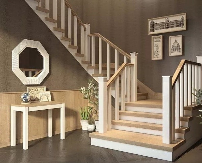 Hand Carved Decorative Wood Post, Carved Stair Newel Style Post ...