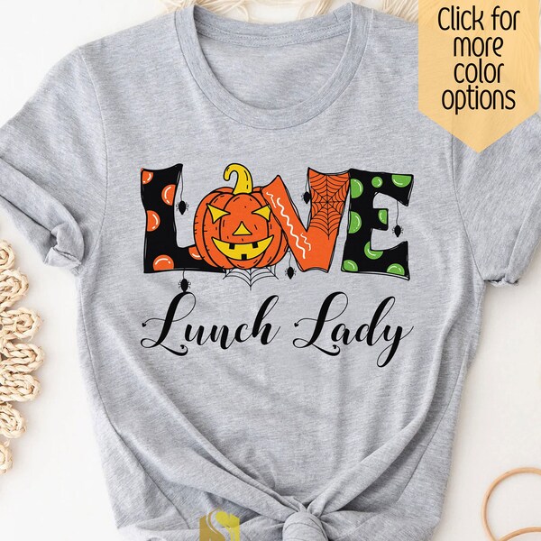 Cafeteria Worker Halloween Shirt - Etsy