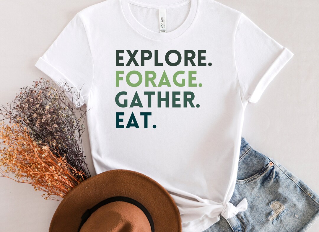 Forager Gift Png /svg, Foraging Decal or Tshirt Gift, Homeopathy Gift ...