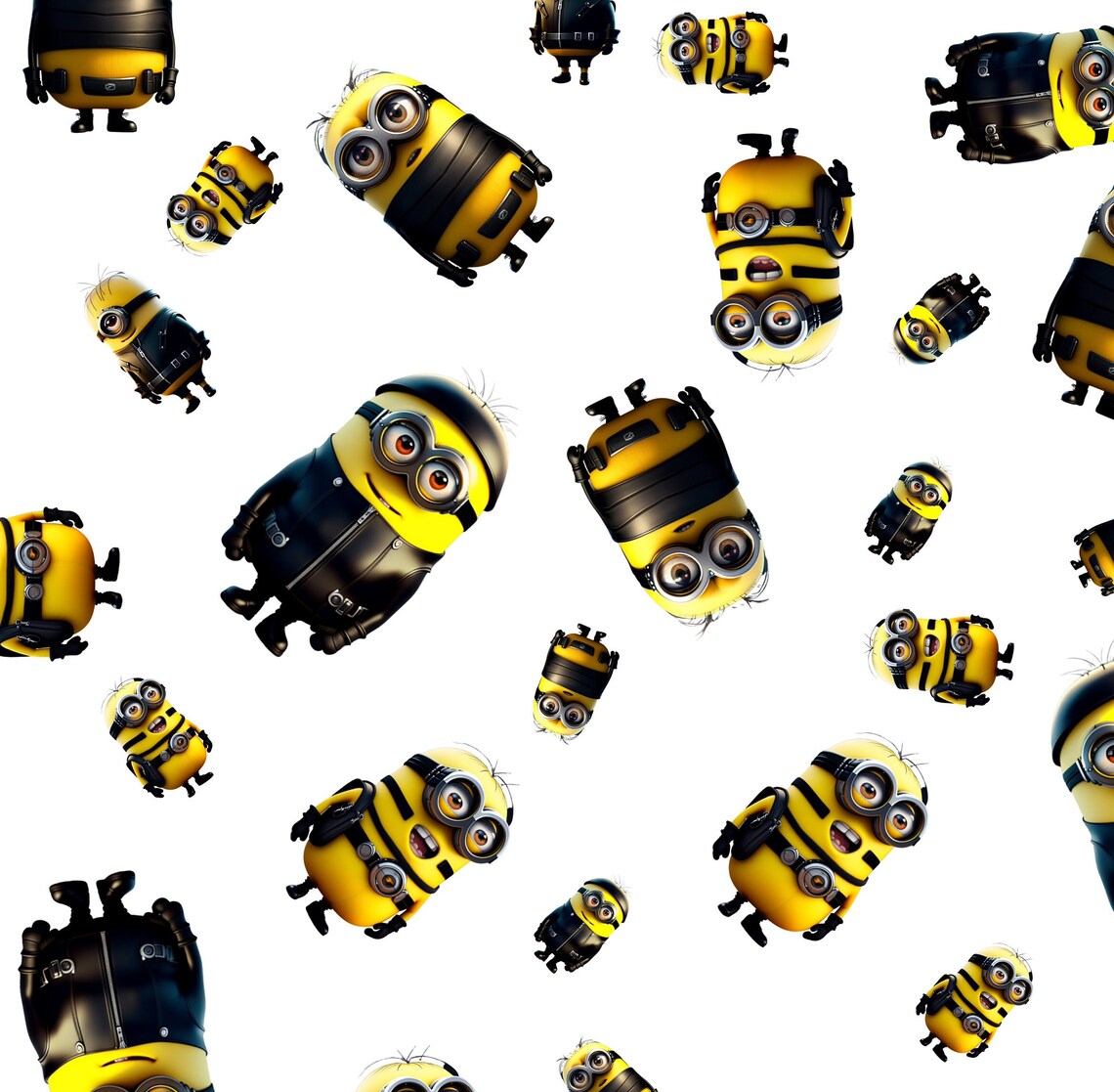 MINIONS Seamless Pattern, Digital Paper - Etsy