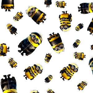 MINIONS Seamless Pattern, Digital Paper - Etsy