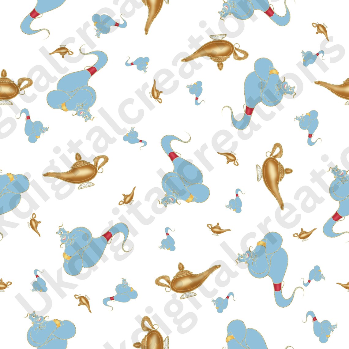 Aladdin SEAMLESS Digital Papers, Patterns - Etsy