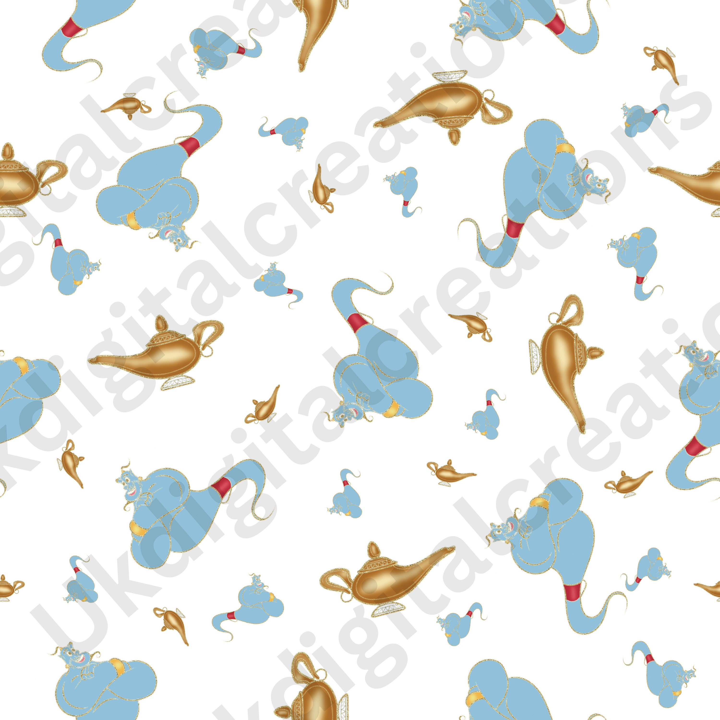 Aladdin SEAMLESS Digital Papers, Patterns - Etsy
