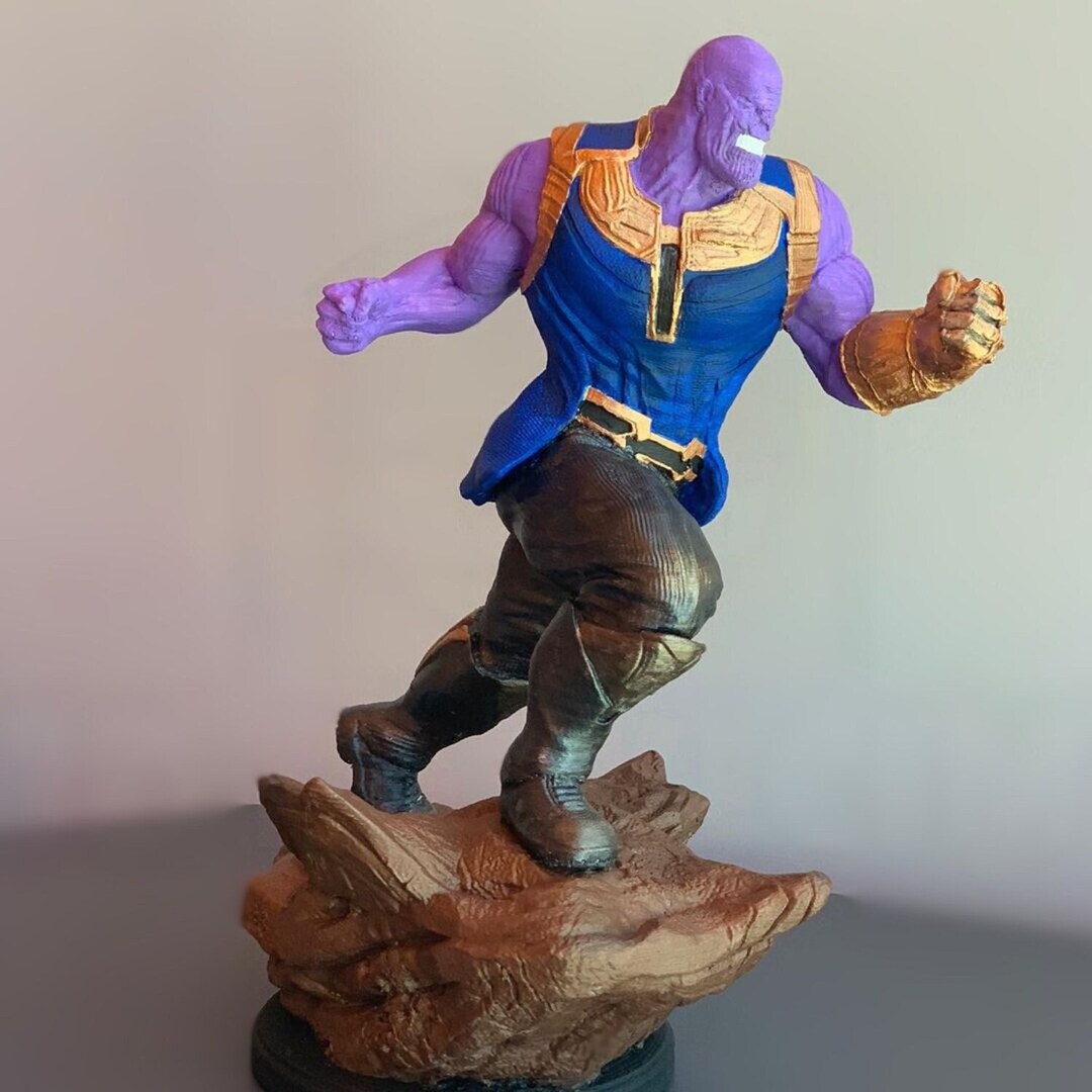 Thanos Figure Diorama Thanos - Etsy
