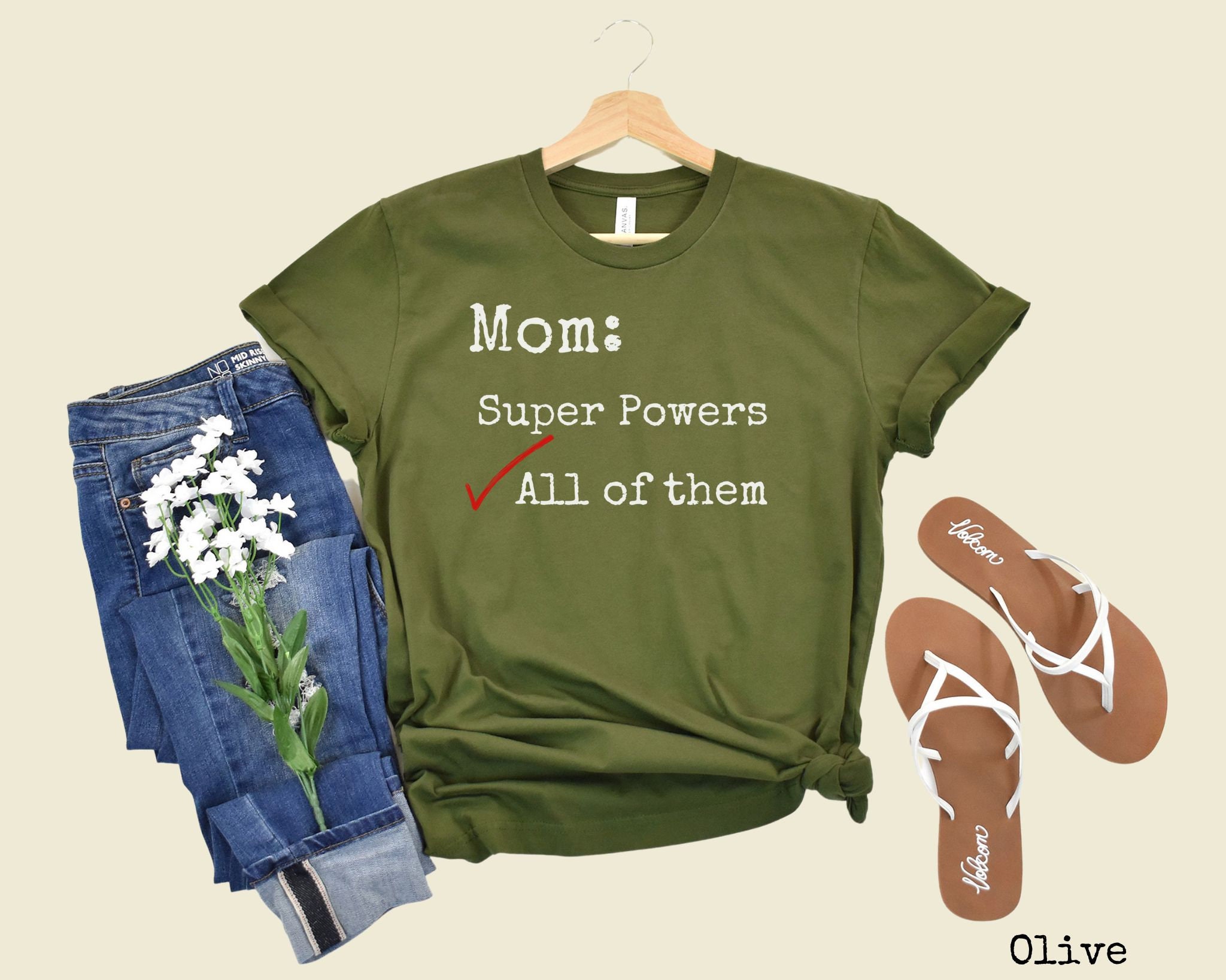 Mom Superpowers Mom Super Powers Mom Tshirt Soccer Mom - Etsy