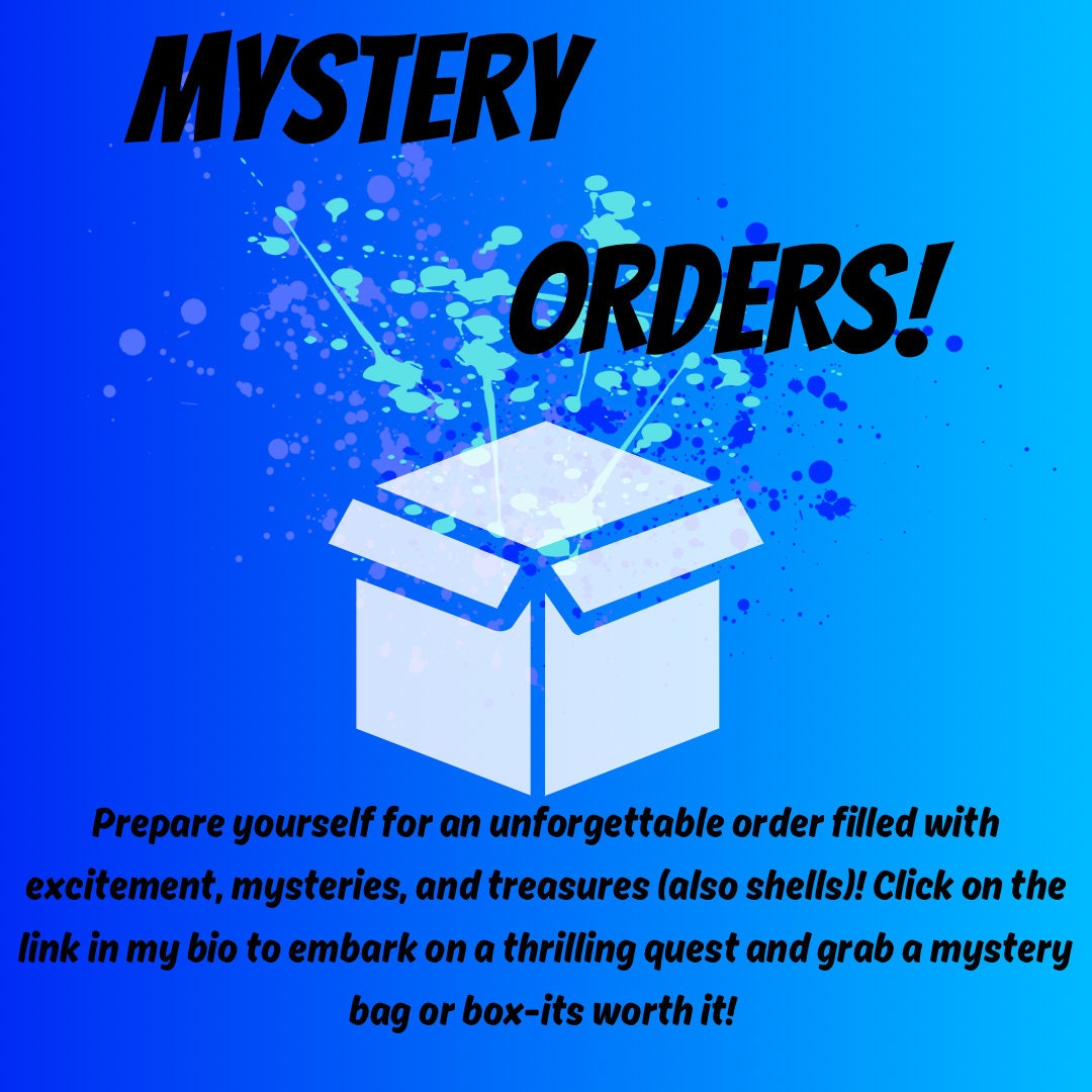 MYSTERY ITEMS ORDER Mystery Bag or Box Surprise Items Custom Theme ...