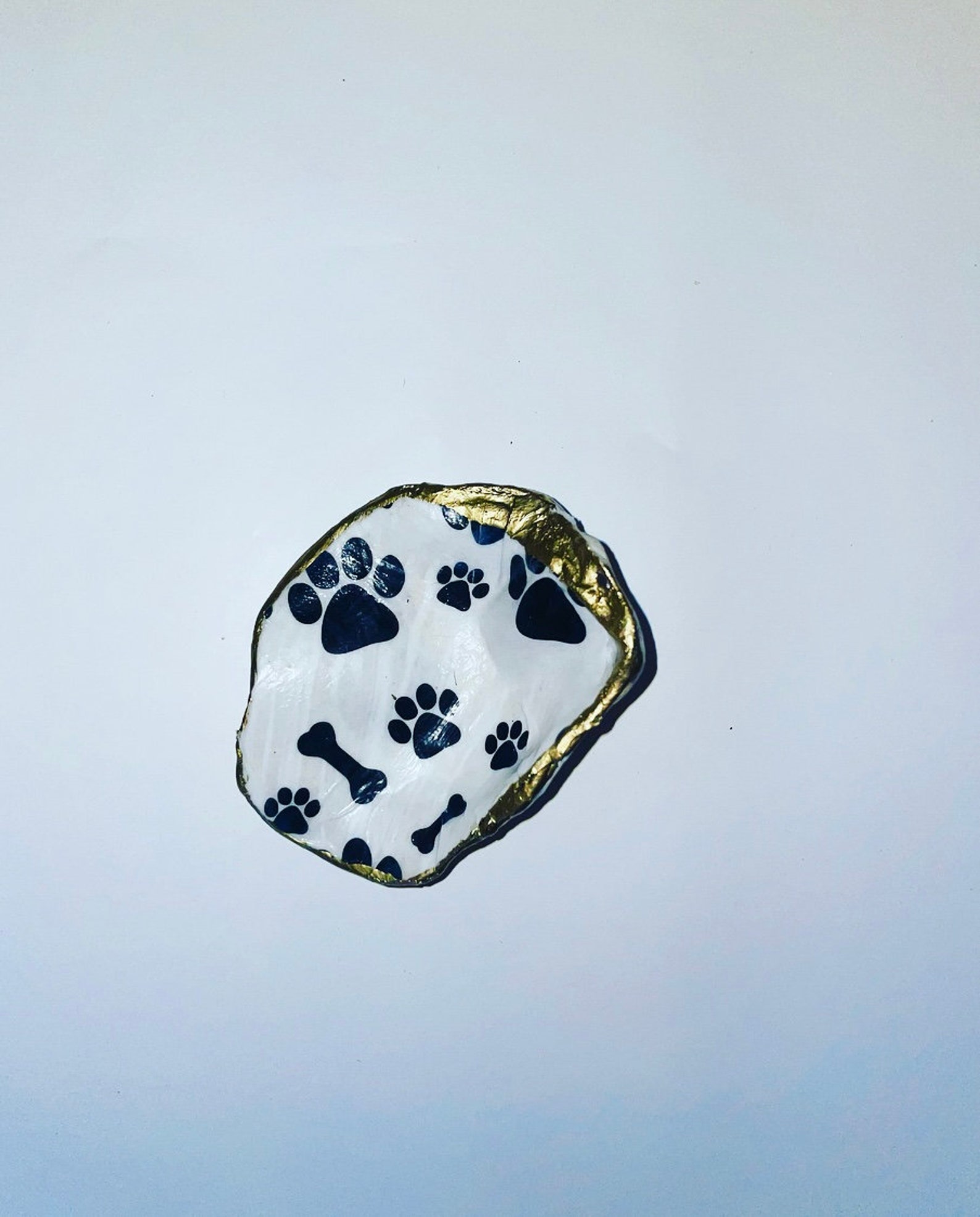 Handmade Oyster Shell Dish Decoupage Oyster&clam Art Gifts Personalized ...
