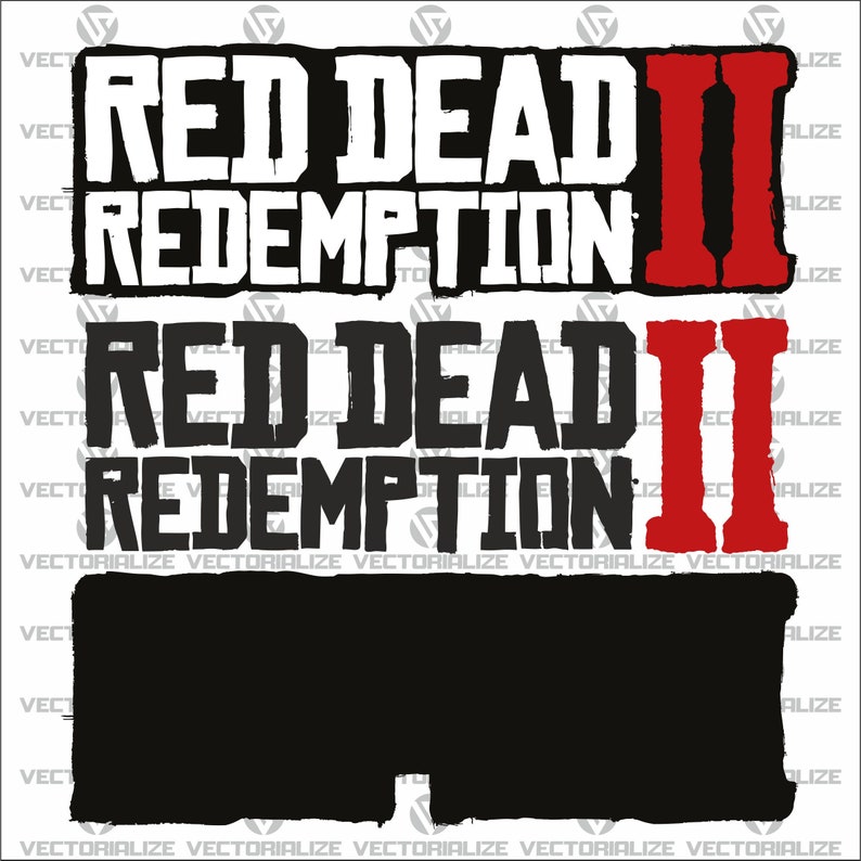 Red Dead Redemption SVG FILE. Ready for Cricut and Silhouette - Etsy