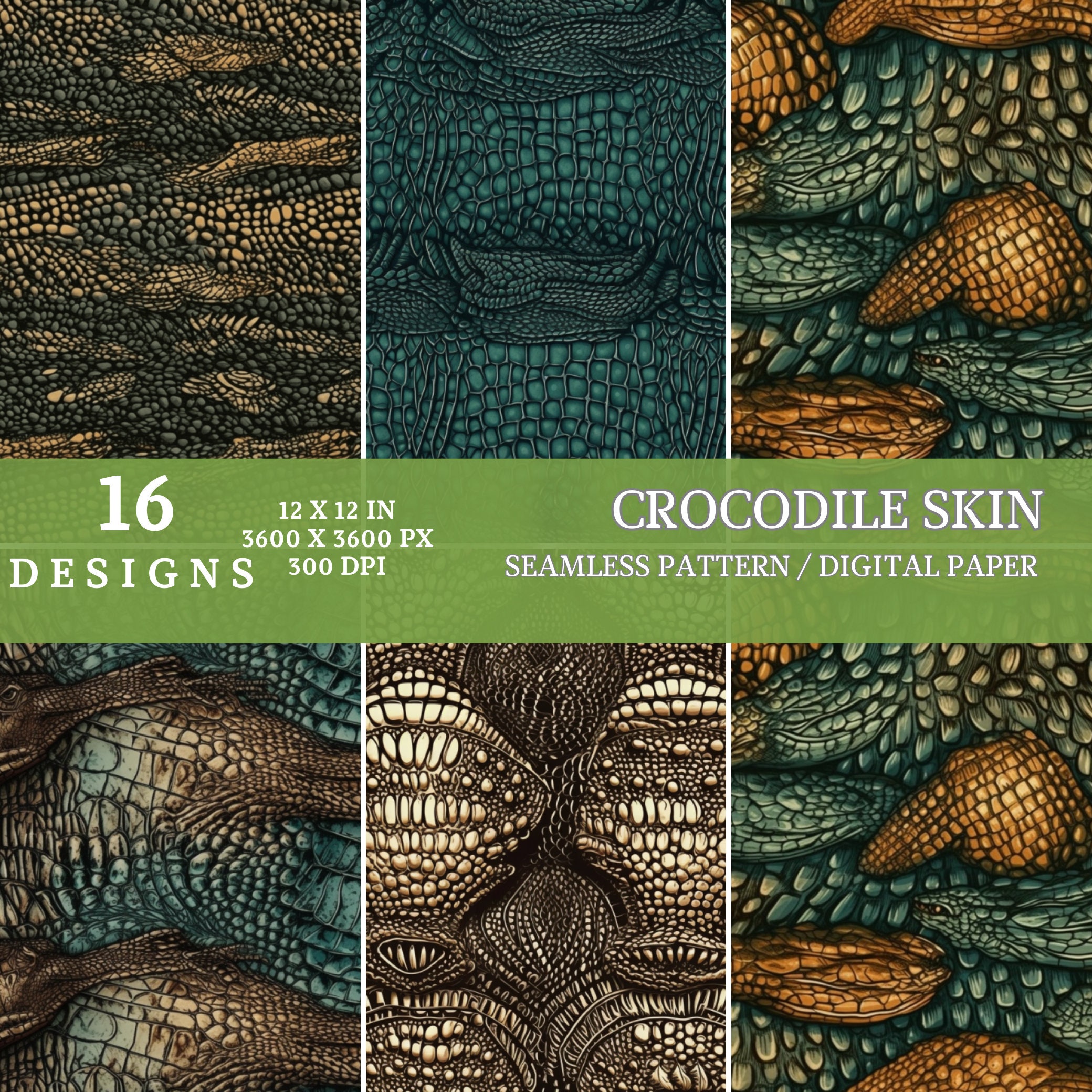 Alligator Skin Texture Seamless