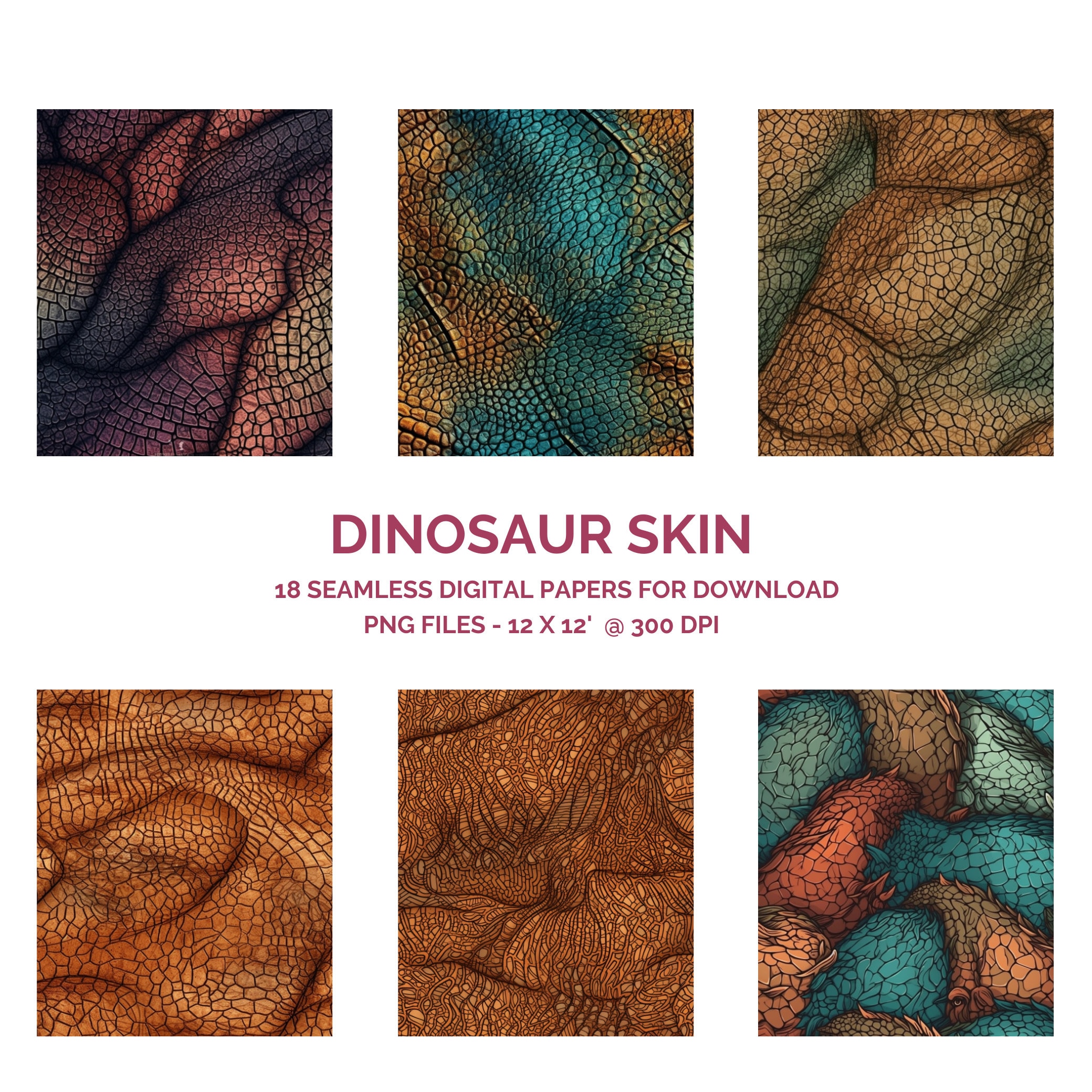 Dinosaur Skin Pattern