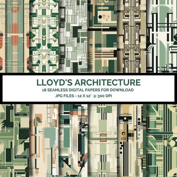Frank Lloyd Wright - Etsy