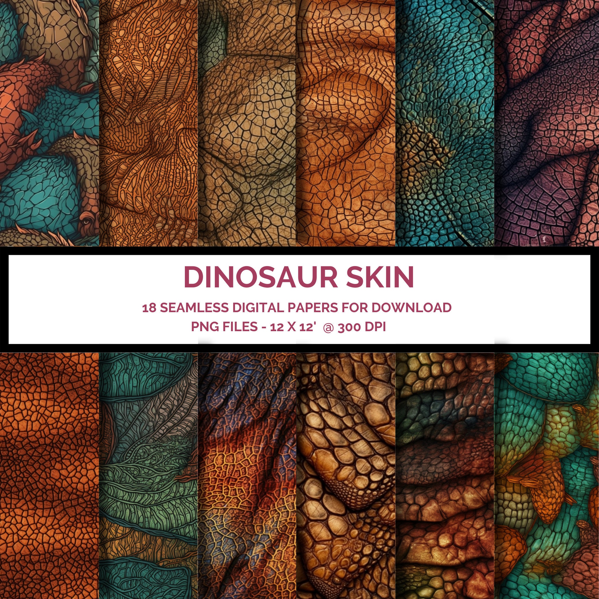 Dinosaur Skin Texture