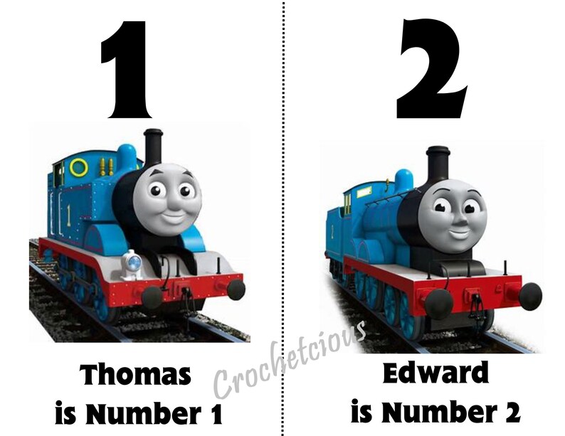 Thomas and Friends Numbers Flash Cards, Numbers 1-10, Thomas the Train ...