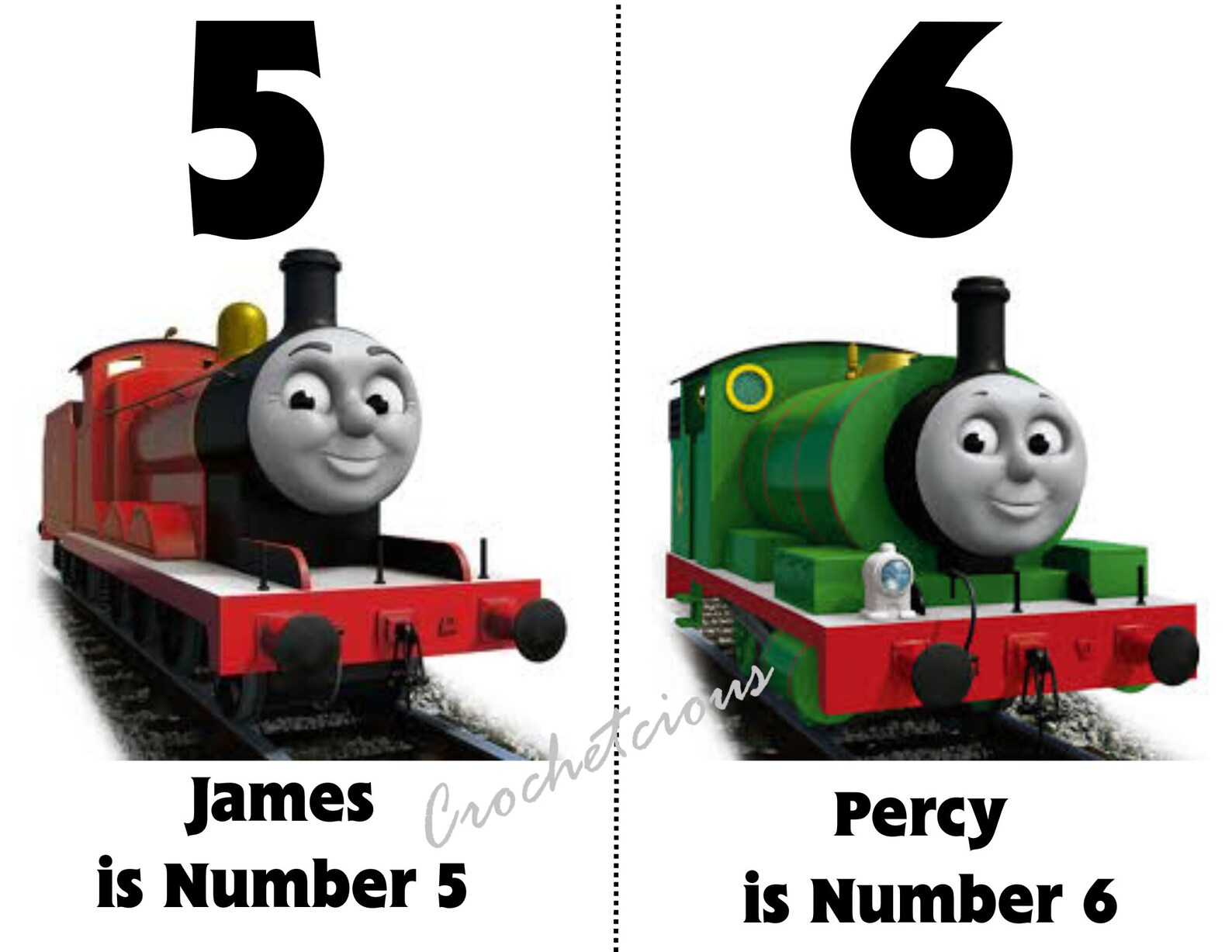 Thomas and Friends Numbers Flash Cards, Numbers 1-10, Thomas the Train ...