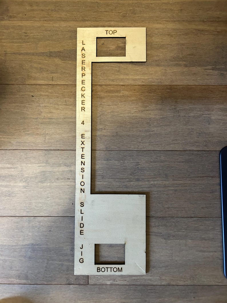 Laserpecker 4 Slide/extension Table Jig File - Etsy