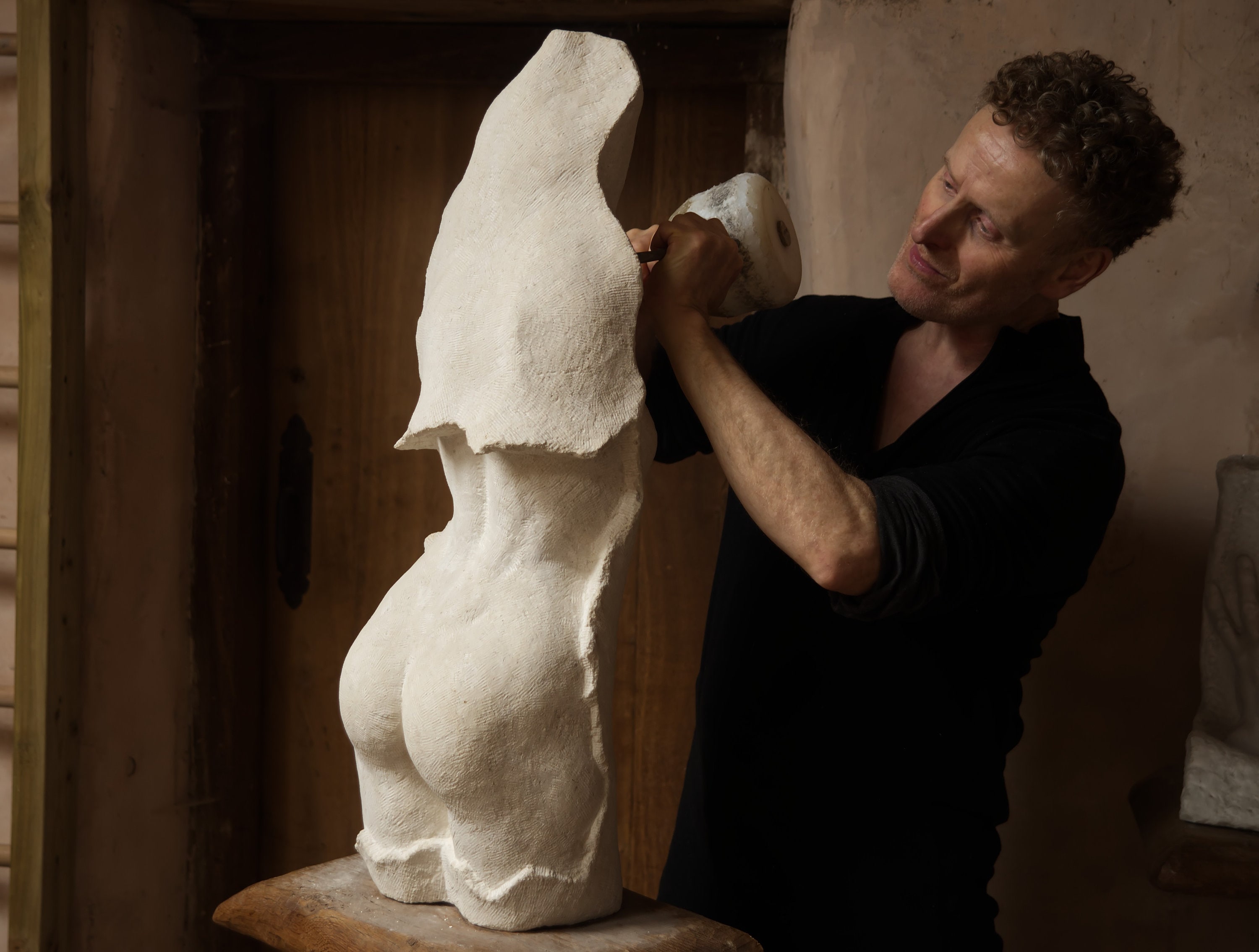 A Chrysalis Called Clarissa. Sculpture, Stone Sculpture, Surreal Sculpture, Feminine Sculpture ...