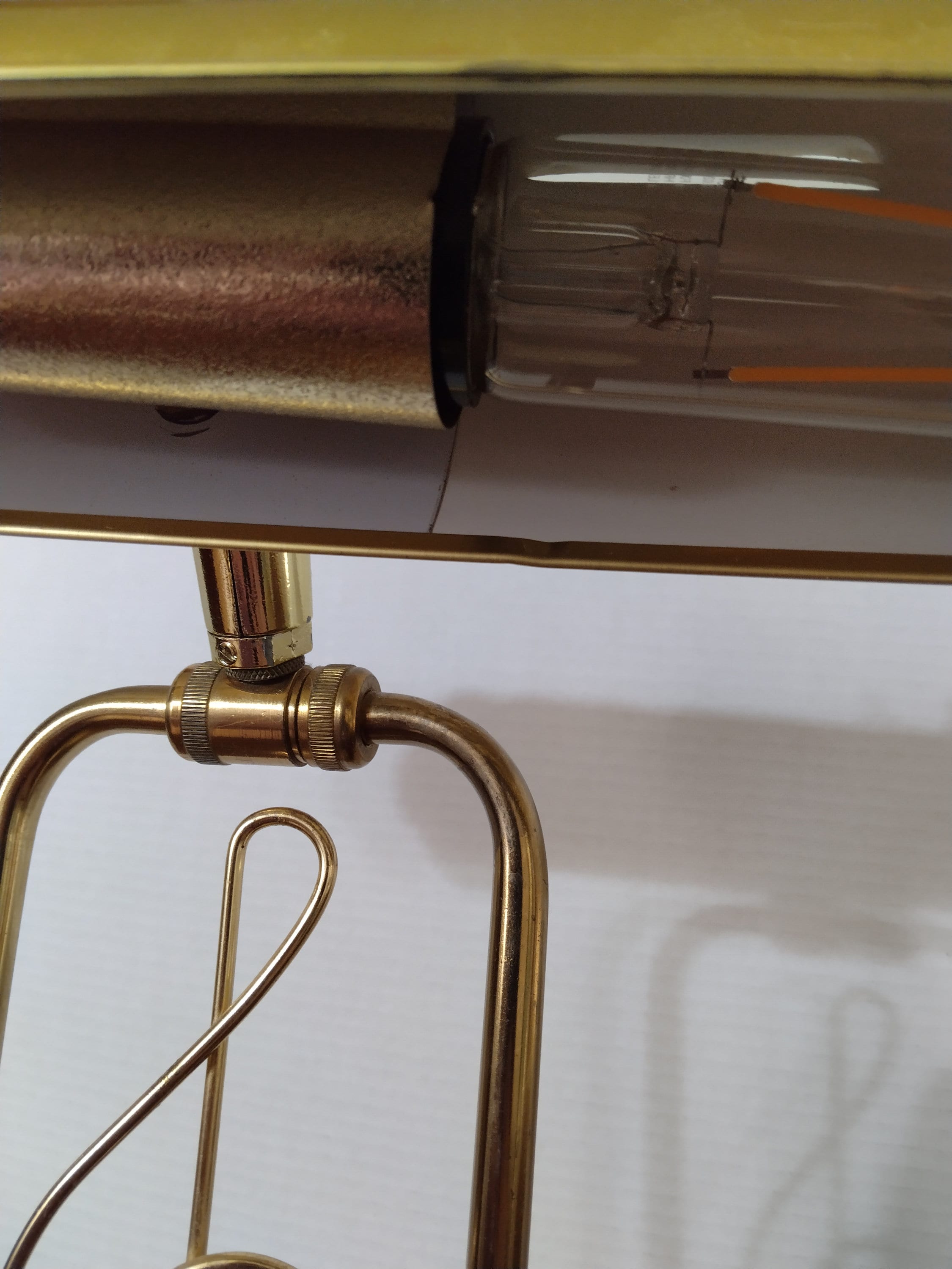 Vintage, MCM Brass Treble Clef Music Table / Bankers Lamp - Etsy