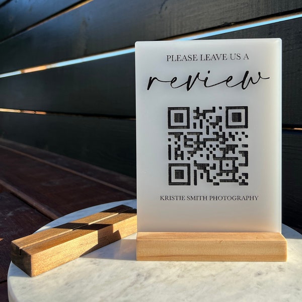 Leave a Google Review Sign - Etsy