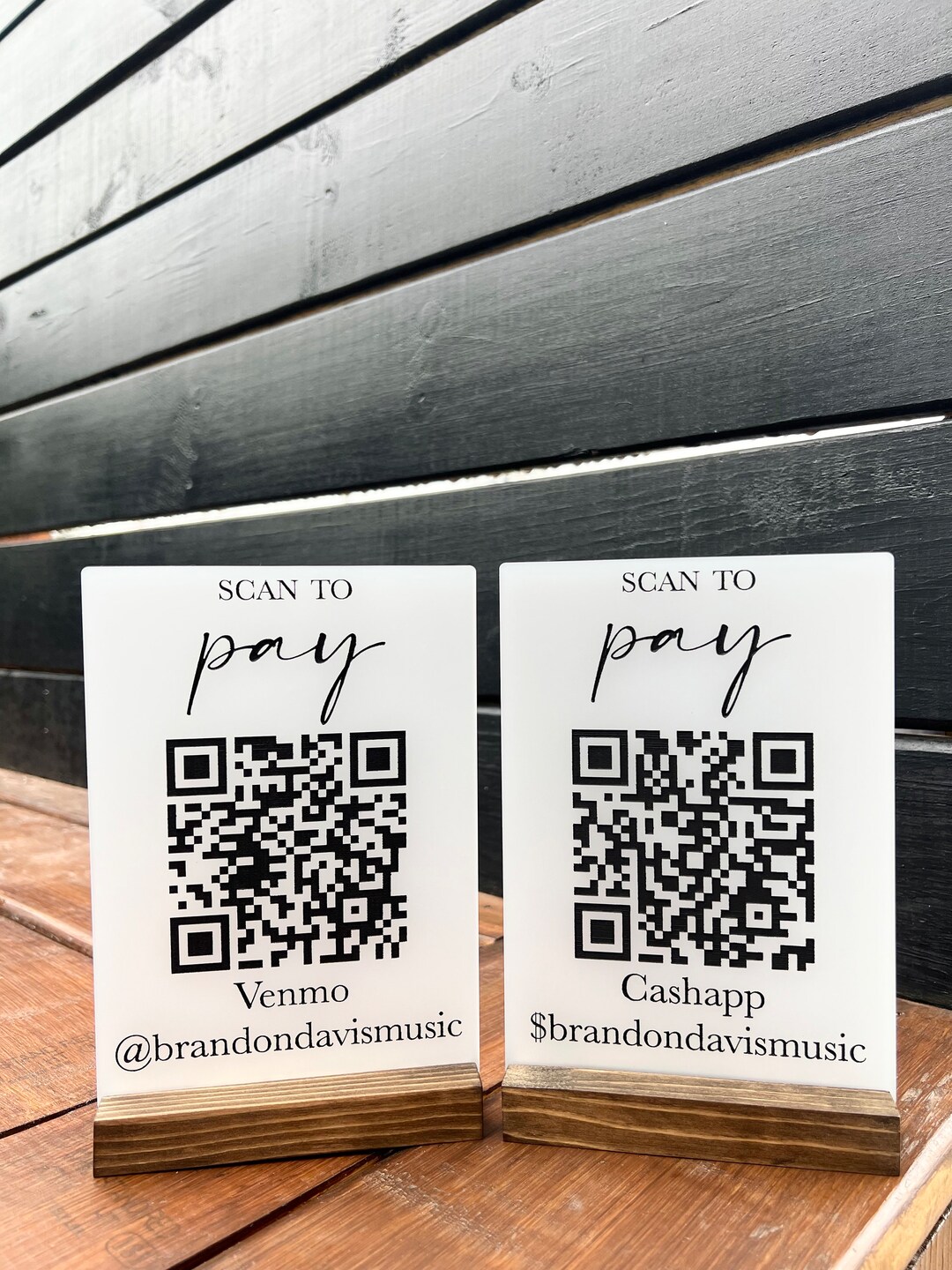 Scan to Pay, Scan to Pay Sign, Pay Sign, Small Business, QR Code Sign ...