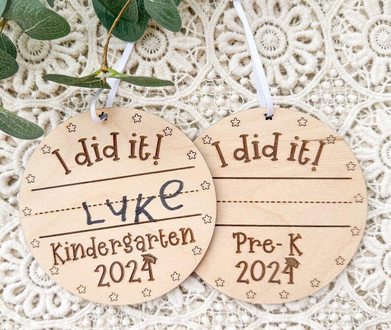 Childs Keepsake Ornament, Kindergarten Graduation Keepsake ...