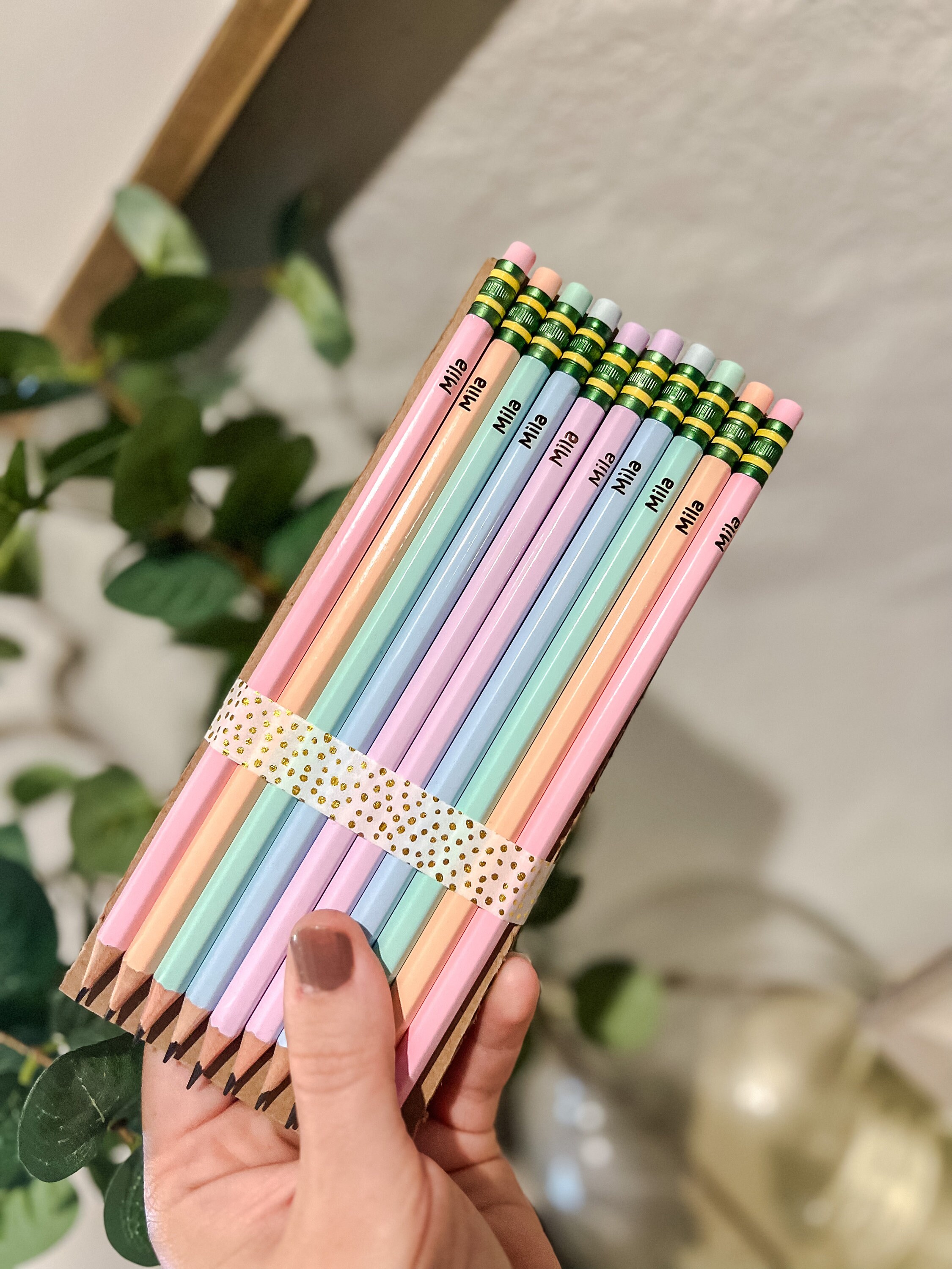 Engraved Pencils Personalized Pencils Name Pencils Custom - Etsy