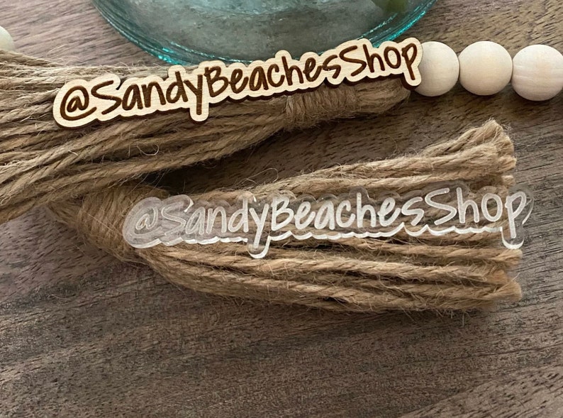 Physical Watermark Watermark Sign Business Name Prop - Etsy