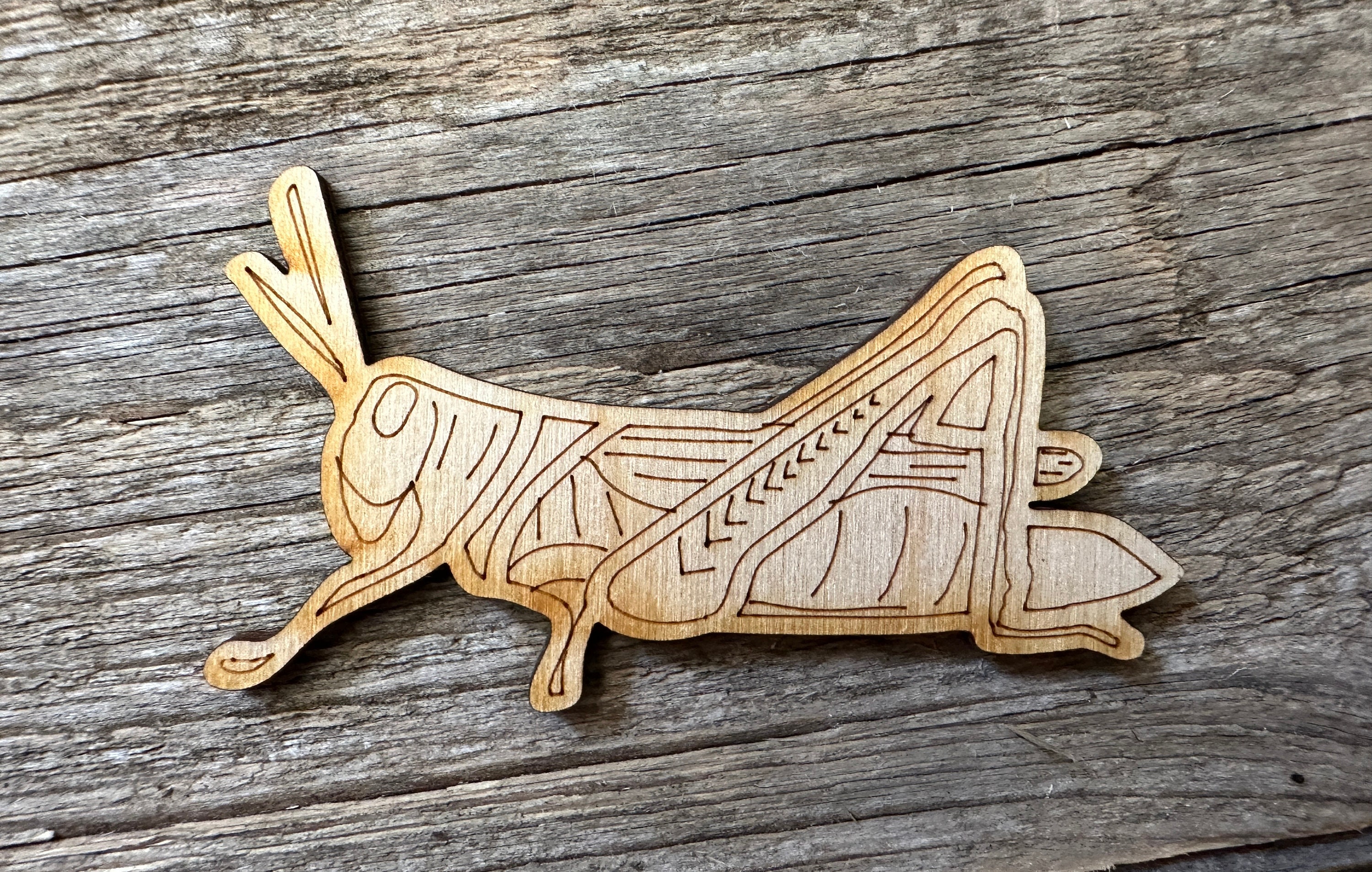Laser Cut Grasshoppers for Crafts, Grasshopper Blanks for DIY, Laser ...