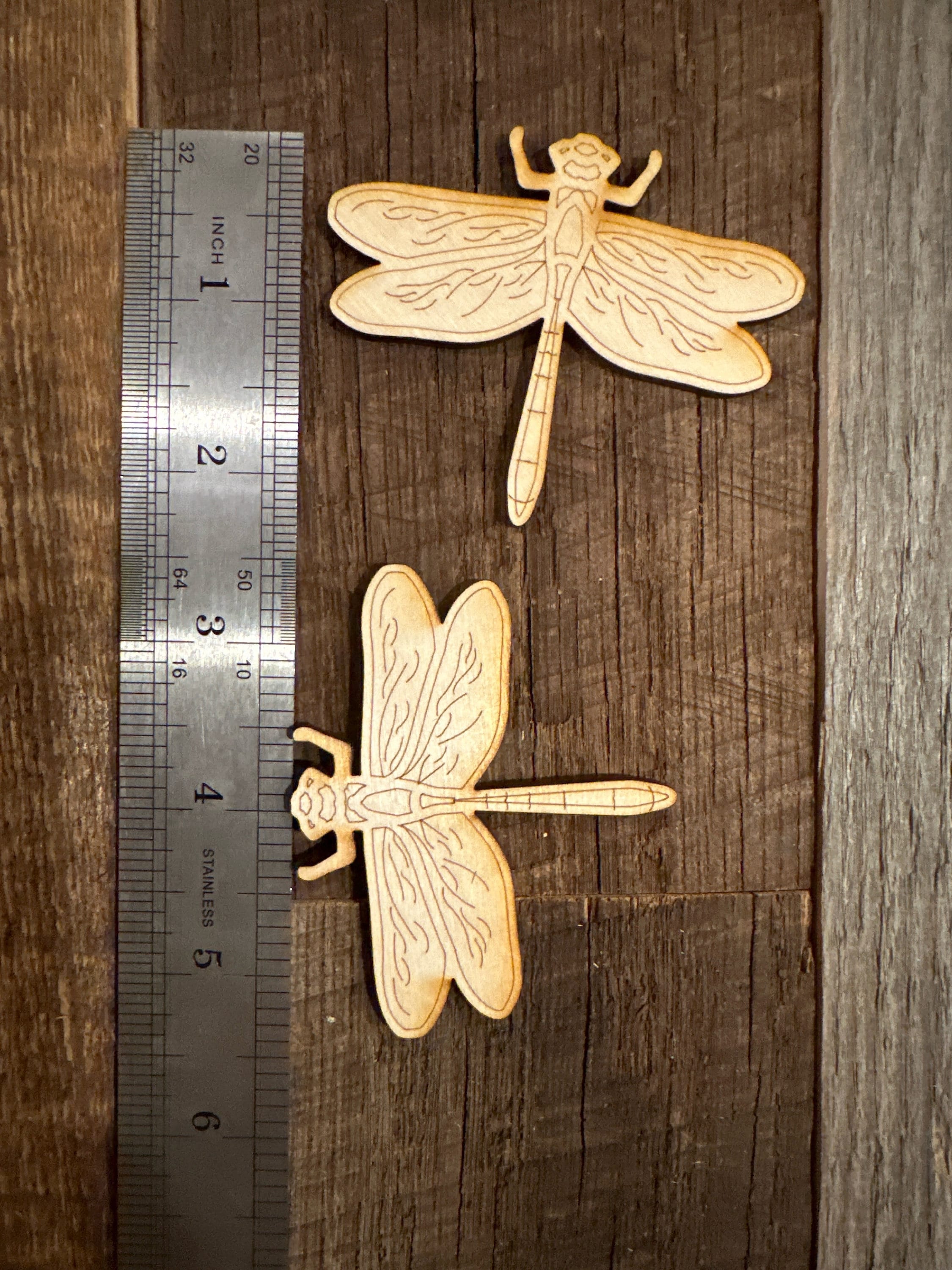 Laser Cut Dragonfly for Crafts, Dragonfly Blanks for DIY, Laser Cut ...