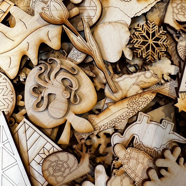 Laser Cut Shapes - Etsy