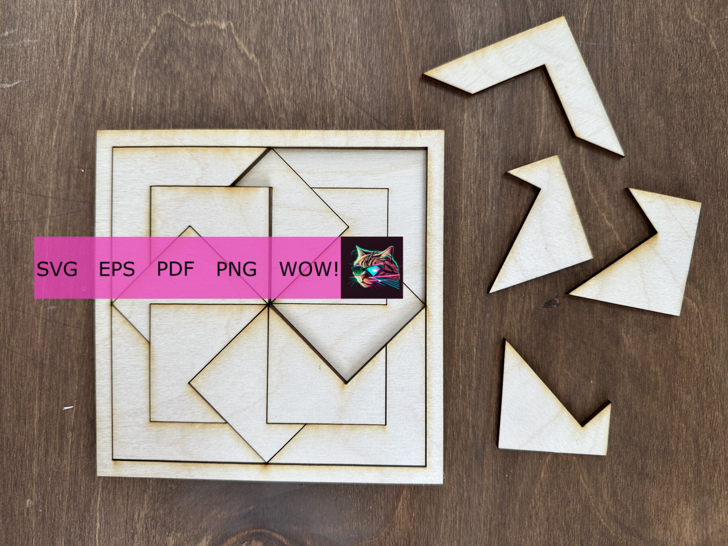 Geometric Barn Quilt Pattern, Digital Download, SVG, EPS, PDF ...