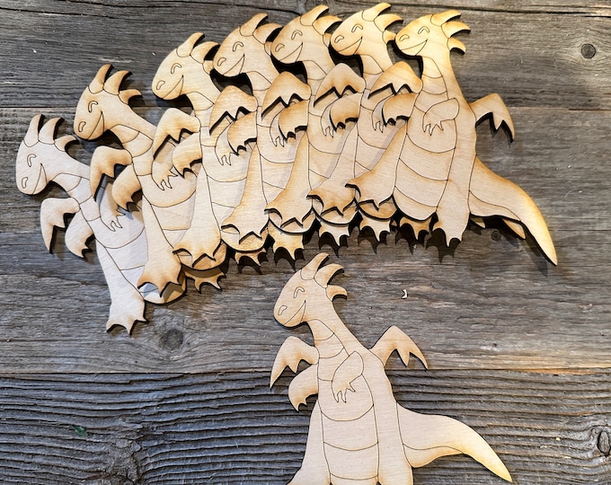 Laser Cut Decorative Rainbow Trout for Crafts, Fish Blanks for Crafting ...