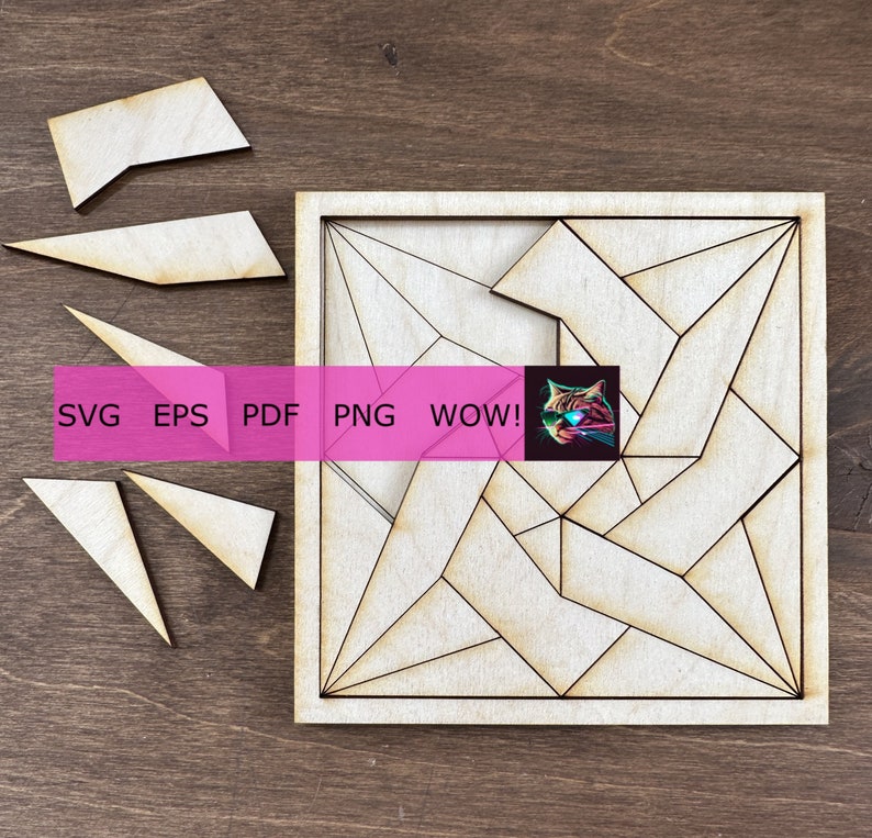 Geometric Barn Quilt Pattern Digital Download SVG EPS PDF - Etsy