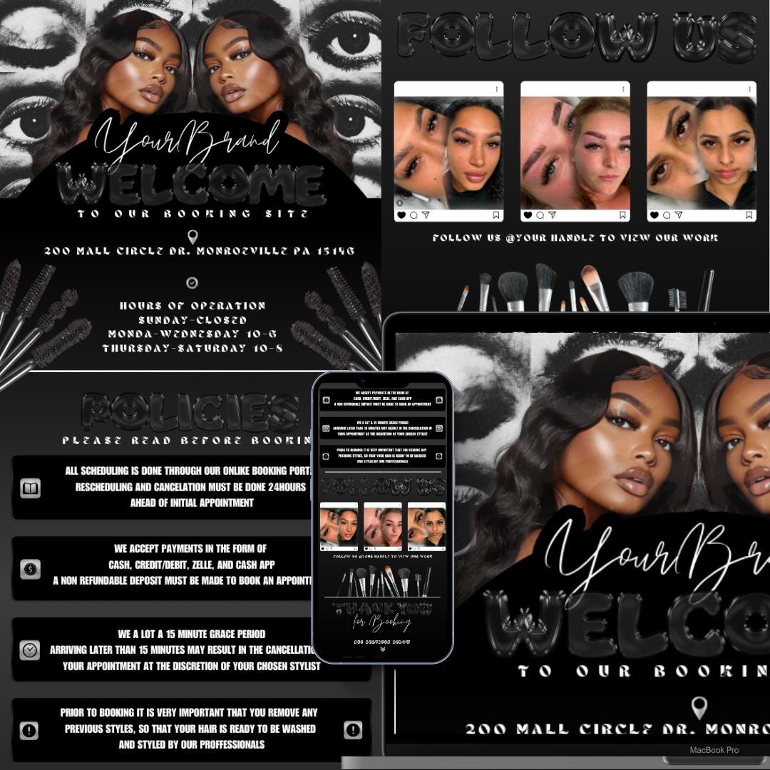 Acuity Website Design Template, Acuity Scheduling Template , Acuity ...