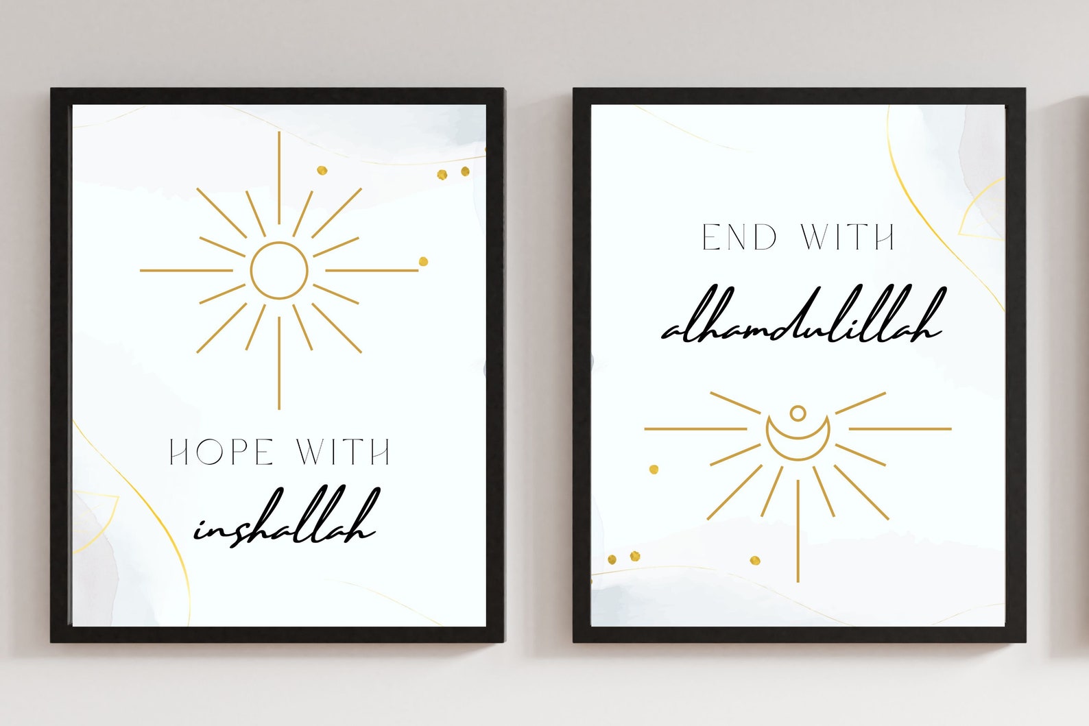Start With Bismillah, Hope With Inshallah, End With Alhamdulillah ...