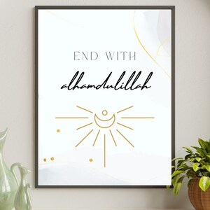 Start With Bismillah, Hope With Inshallah, End With Alhamdulillah ...