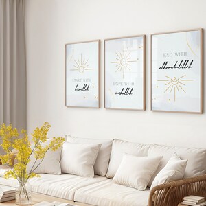 Start With Bismillah, Hope With Inshallah, End With Alhamdulillah ...