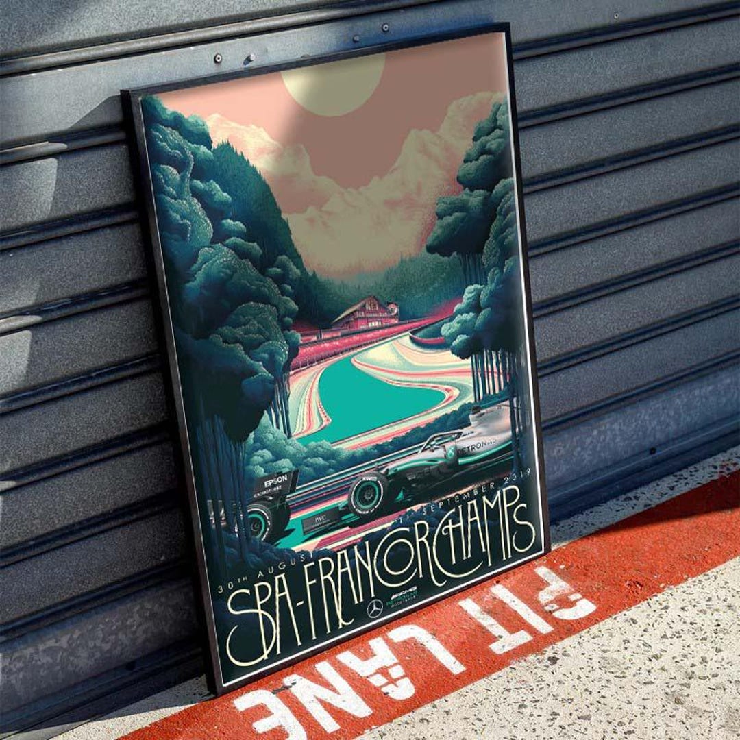 Velocity Vista Poster Decoration for Car Lovers Mpower, Vintage Poster ...