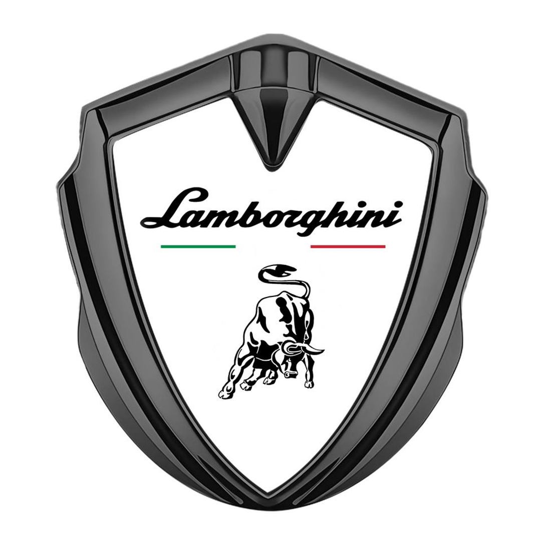 Lamborghini Metal Shield Emblem,3d Domed Epoxy Resin Logo,high Quality ...