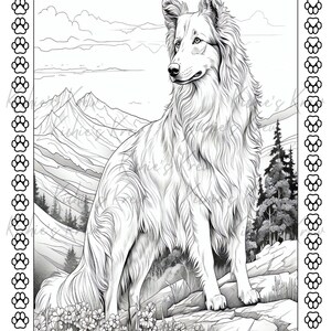 Pawsitively Adorable Digital Coloring Book Realistic Dog Drawings for ...