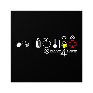 Dayz Logo Sticker, Gaming Sticker - Etsy